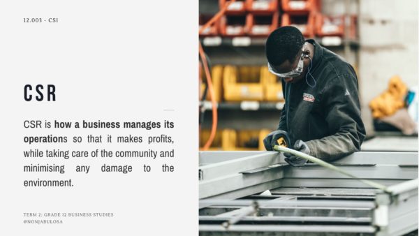 Definition of Corporate Social Investment: CSI vs CSR