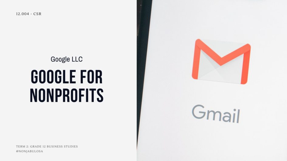 Real World Examples of CSI and CSR: Google and GrandWest