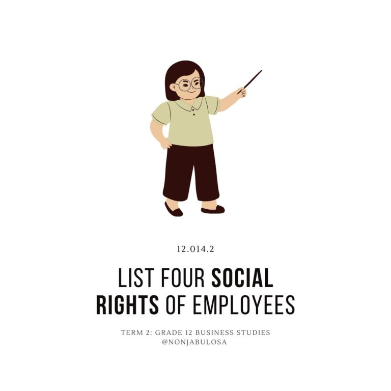 Examples of Economic, Social and Cultural Rights | RSA