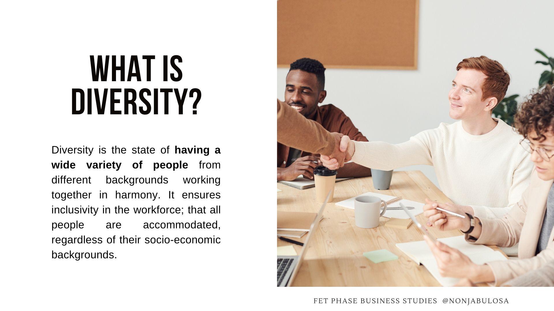 How to Deal with Diversity Issues in the Workplace