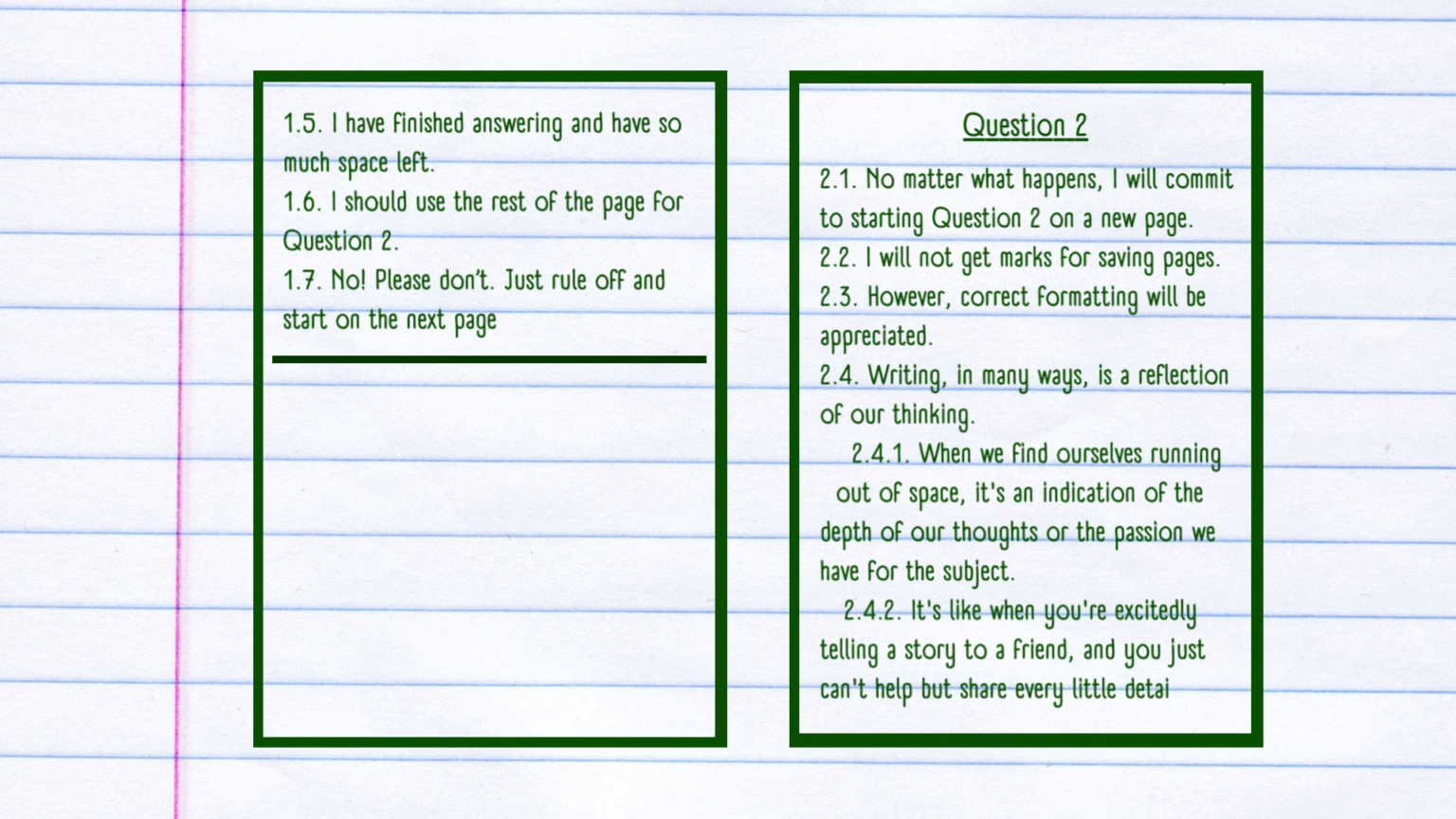 6 Tips on How to Correctly Fill NSC Final Exam Answer Books | FET Phase ...