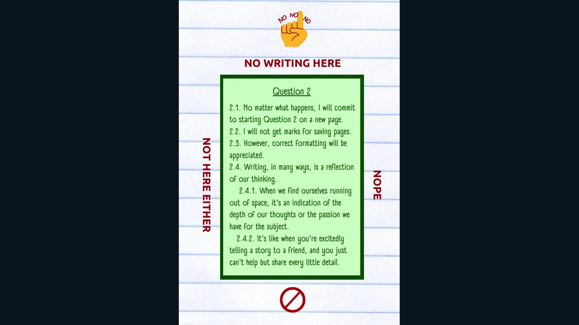 6 Tips on How to Correctly Fill NSC Final Exam Answer Books | FET Phase ...